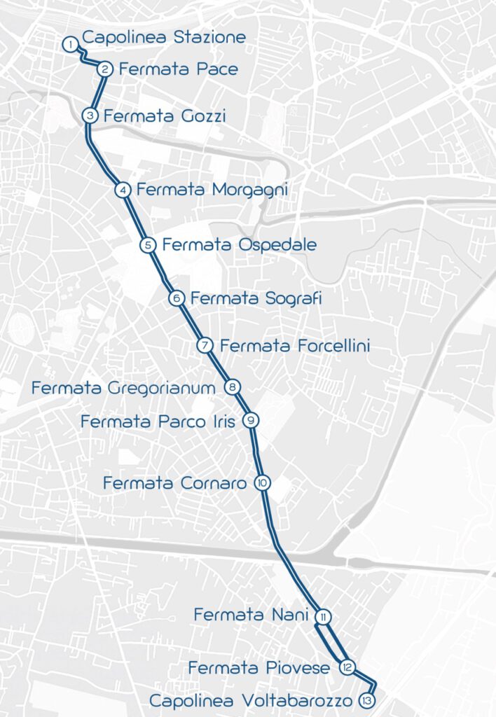 LINEA SIR 3 – Tram Padova